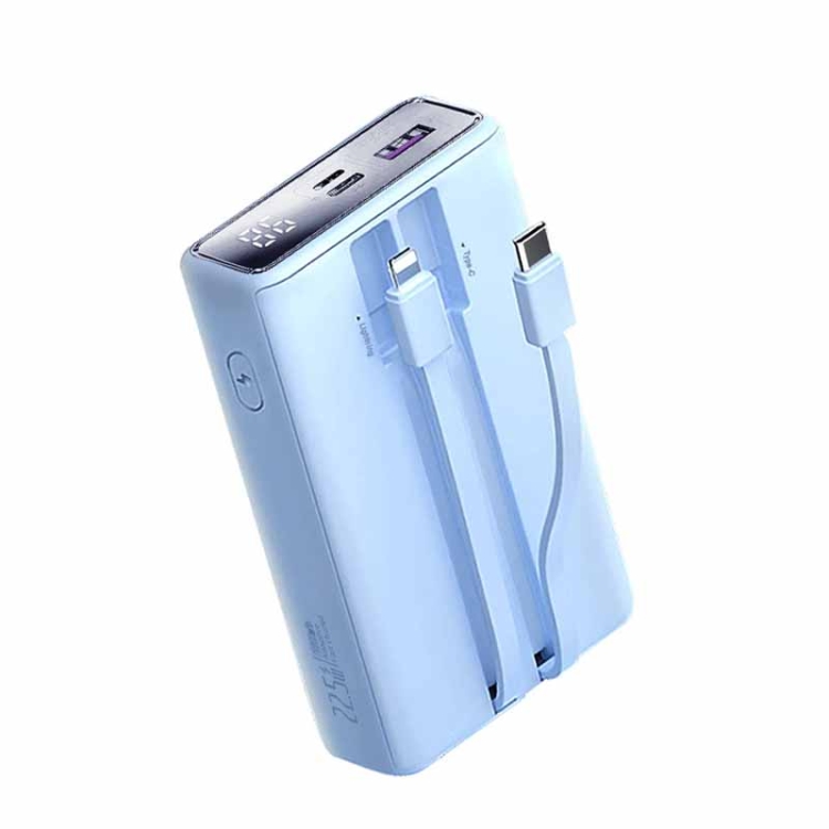 ROMOSS PAC20 PD 20W 20000mAh Power Bank Built In 8 Pin & Type-C/USB-C ...