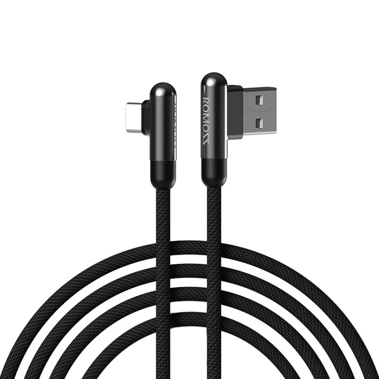 ROMOSS CB30B Type-C / USB-C Android Data Cable Mobile Phone Elbow Fast ...
