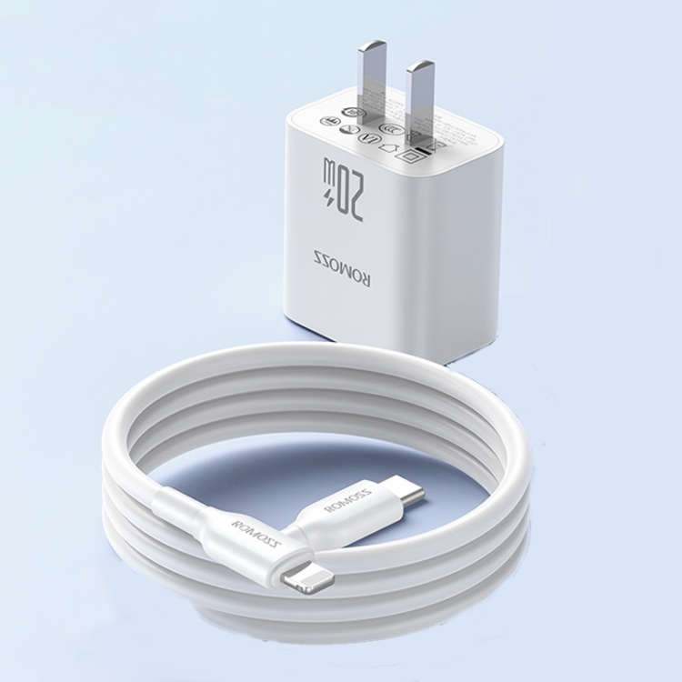 ROMOSS AC20RA PD 20W Type-C/USB-C Charger Adapter CN Plug, Spec: พร้อม ...