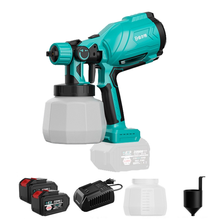 เครื่องพ่นสีไฟฟ้า BOERTE ใช้ในบ้านหม้อพ่นสีแบบละอองสูง, ปลั๊กแบบสหรัฐ ...