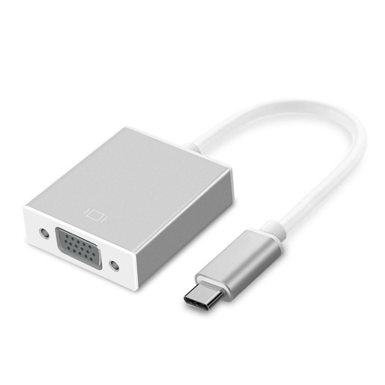 USB-C/Type-C To VGA HD Converter 1080P Laptop Connecting Display Mobile ...