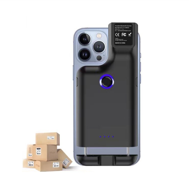 Printers - HC101D 2D Bluetooth Barcode Scanner Wireless Back Clip Phone ...