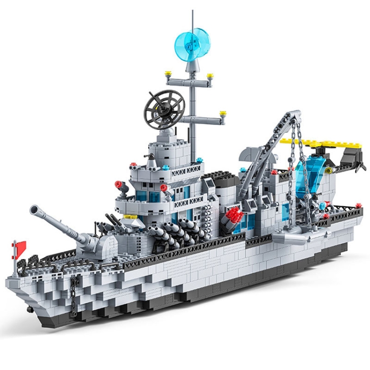 LELE BROTHER 어린이 소형 펠렛 지능형 조립 장난감 빌딩 블록, 스타일: 112 Destroyer