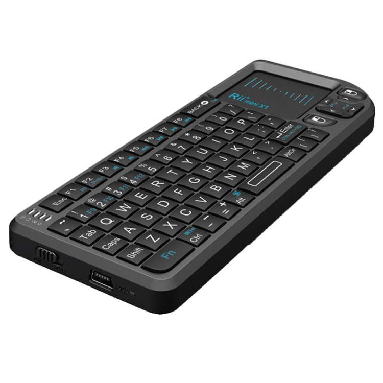 Rii X1 2.4G Mini Classic Wireless Keyboard Keypad And Mouse All-In-One ...