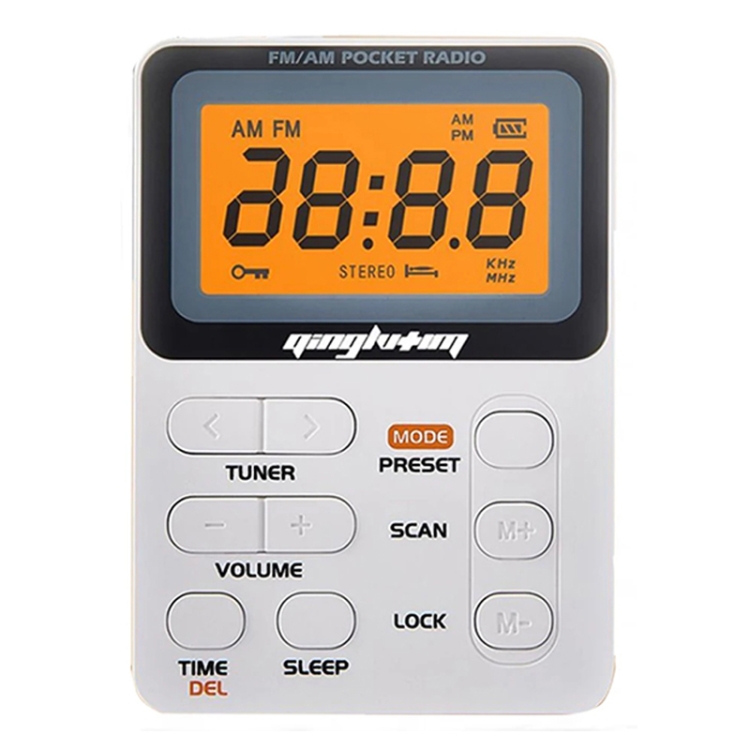 SH-01 LED Display Portable FM/AM Two-band Radio Special for Listening ...