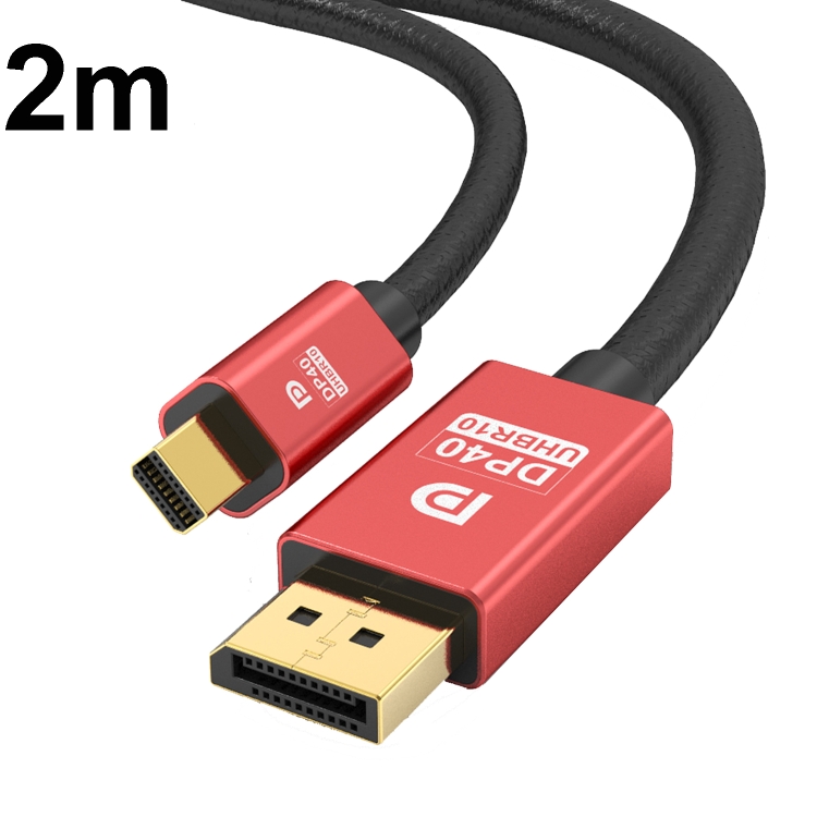 2m Version 2.1 Mini DP To DP Cable Monitor Computer Video Adapter Cable ...