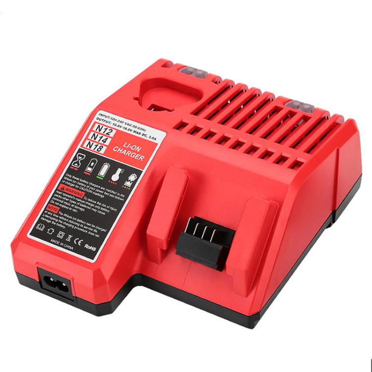 M12-18C For Milwaukee 18V Power Tools Battery Charger, Plug: US