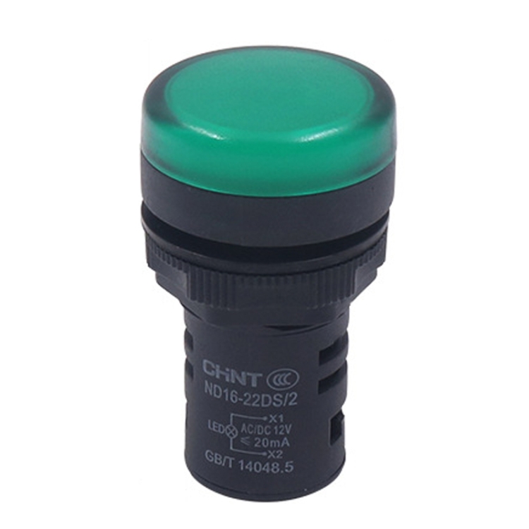 CHINT ND16-22DS LED Signal Light Power AD Indicator Lights, Model: 24V ...