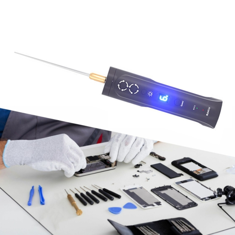 BAKU BK-R12 Electric Glue Remover Phone Repair OCA Glue Removing Tool ...