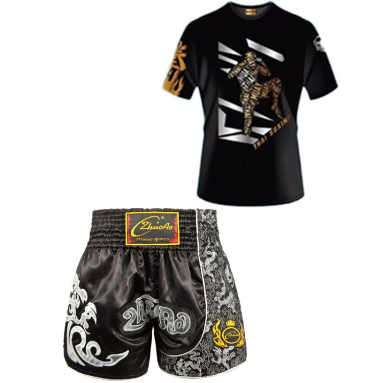 ZhuoAo Boxing Costumes Kids Sparring Fighting Shorts Muay Thai Free ...