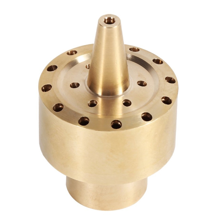 All Brass Flower Column Nozzle Inner Wire Garden Water Features ...