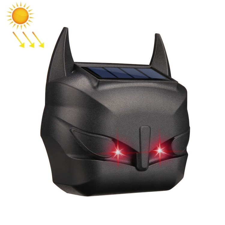 MS-216 Solar Red Light Burst Flash Mouse Repeller Ultrasonic Animal ...