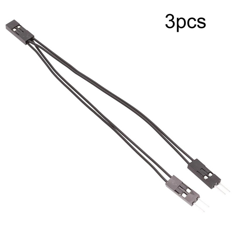 10 ซม.DuPont Terminal ลวด DuPont 2.54 สายเชื่อมต่อ 2Pin 1 ถึง 2 สายหญิง ...