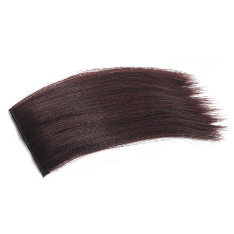Invisible Pad Hair Roots Both Sides Puffy Wig Piece Faux Hair Extension ...
