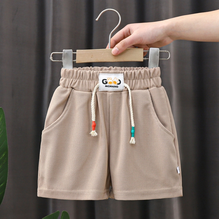Pantalones cortos deportivos informales para niños con cintura elástica ...