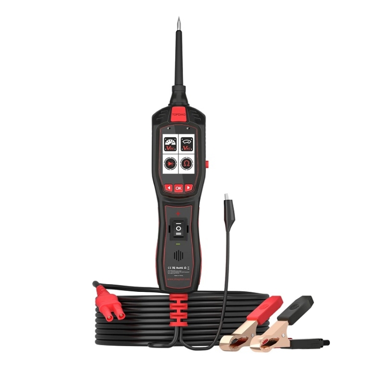 JDiag 6-30V Electrical Detector Fuel Injector Signal Detection Vehicle ...