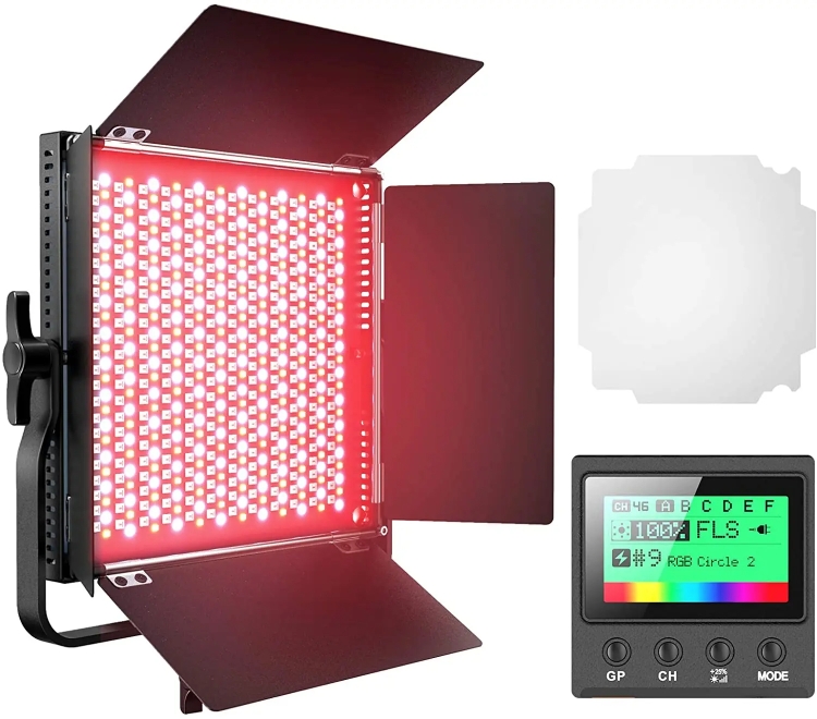 Pixel K80 RGB 45W 2600-10000K 552 LEDs Photography Fill Light Panel ...