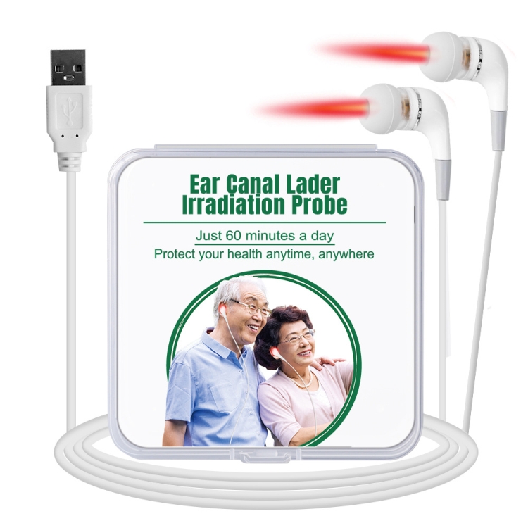 650nm EAR Laser Canal การฉายรังสีเครื่องมือกายภาพบำบัดสำหรับ Tympanitis ...