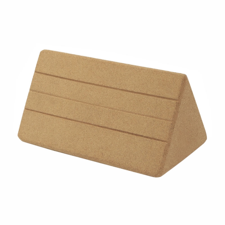 19.5 x 11 x 11cm High Density Cork Yoga Blocks Waist And Abdominal ...