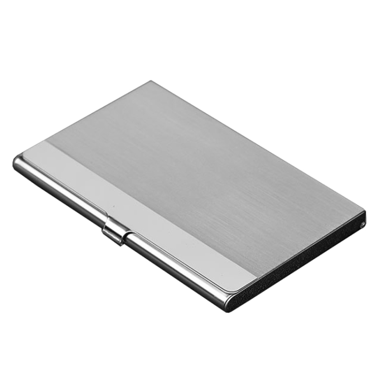 Minimalist Men Business Card Holder Portable Metal Name Card Case ...