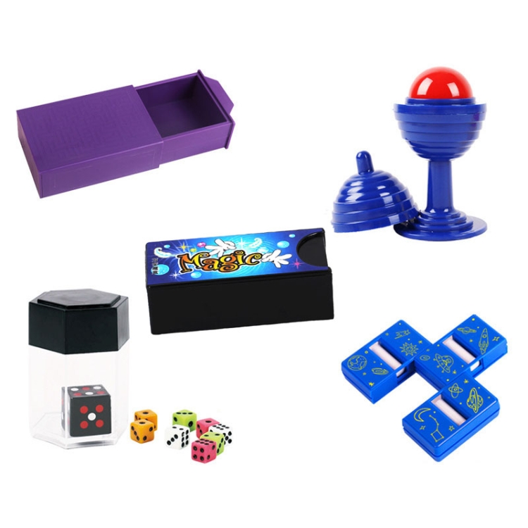 5 In 1 Children Magic Props Gift Set Students Festival Talent Toys ...