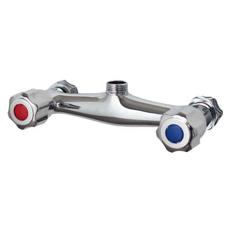 In-wall Dual Control Hot And Cold Water Faucet Bathroom Mixer Valve ...