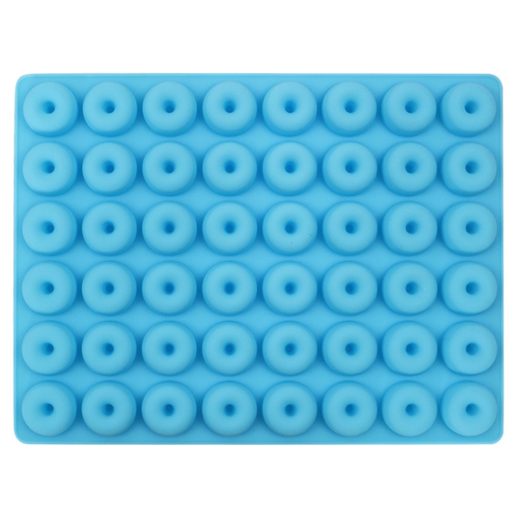 48 Grids Small Glores Chocolate Model DIY Baking Model(Light Blue)