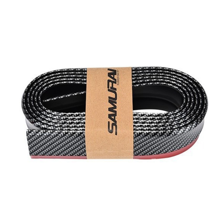SAMURAI 2.5m Carbon Fiber Car Front Lip Anti-Collision Bumper ...