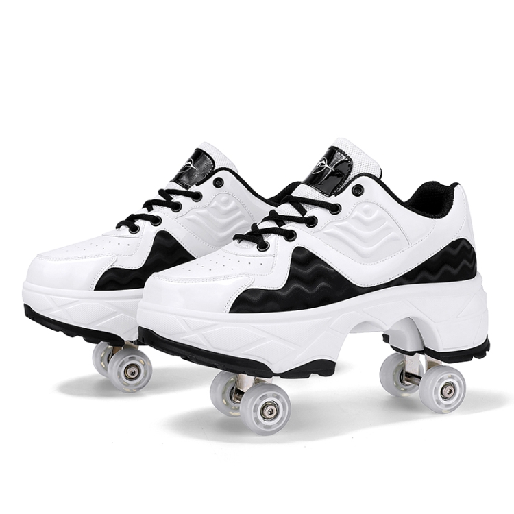 Deformable sports roller skates store