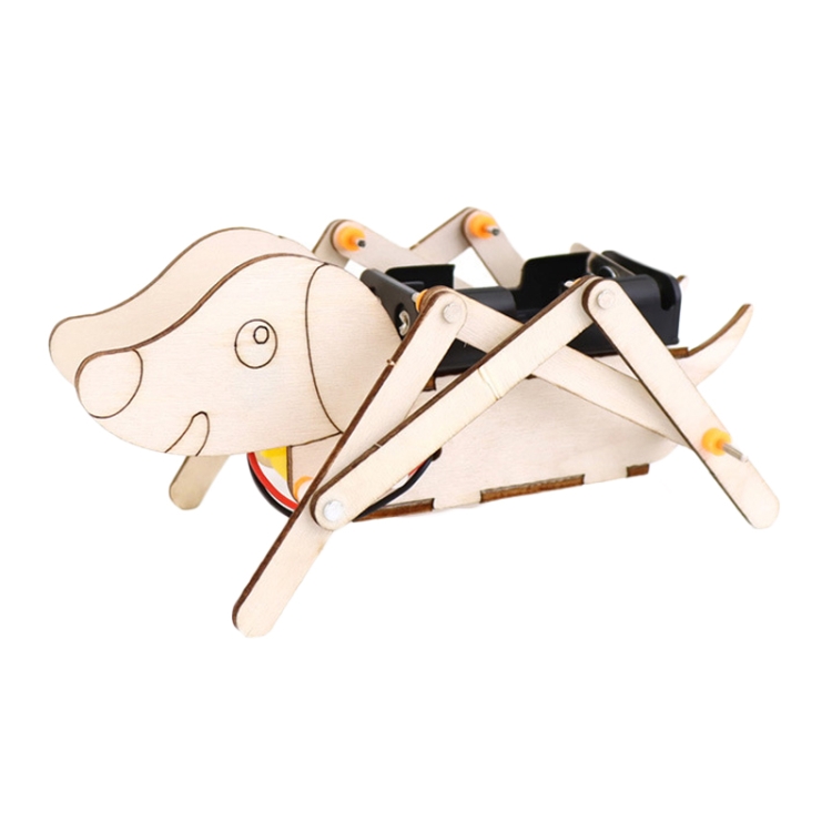 Children DIY Robot Dog Invention Bionic Electrical Quadrupedal Robot ...