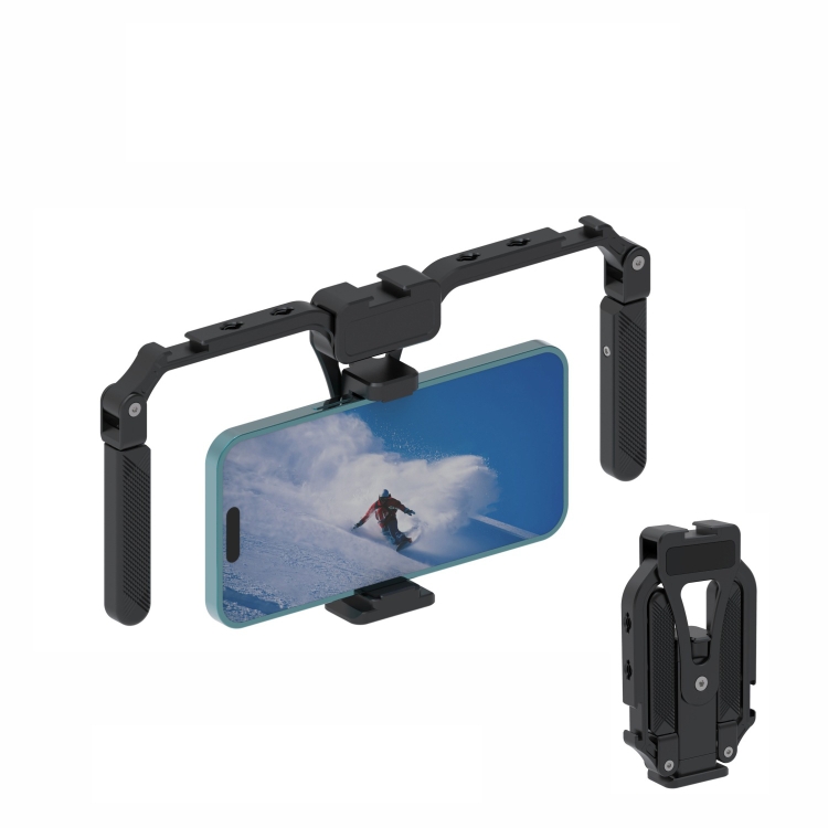 Universal Mobile Phone Gimbal Handle Stabilizer Aluminum Alloy Folding ...