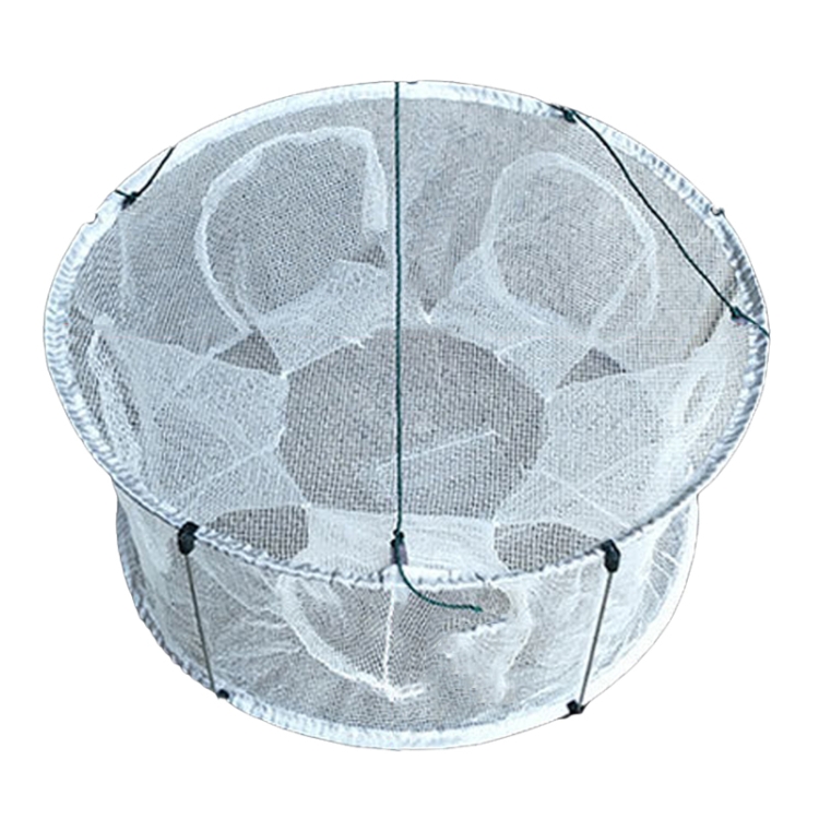 Automatic Folding Fish Net With Support Rod Fishing Cage Lobster Net ...