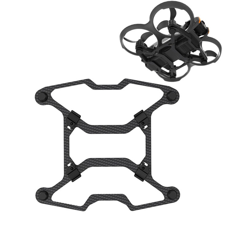 For DJI Avata 2 RCSTQ Chassis Armor Carbon Fiber Lightweight Protection ...