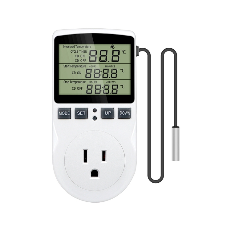 Intelligent Digital Thermostat Countdown Temperature Control Switch ...