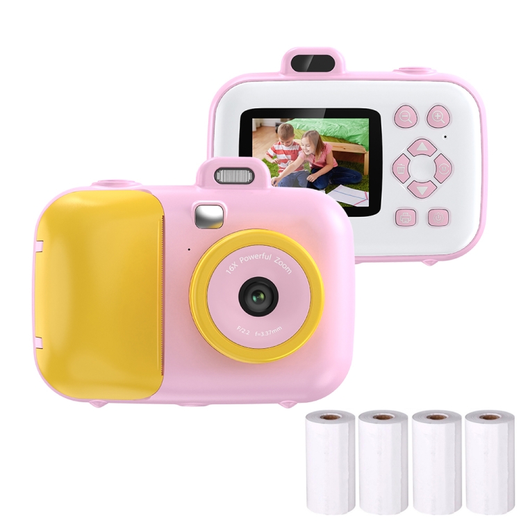 2.4-Inch Smart Digital Kids Thermal Printing Camera With Printing Paper ...
