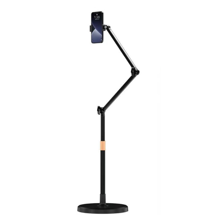 1.7m Mobile Phone Floor Stand Overhead Shooting Holder Retractable Lazy ...