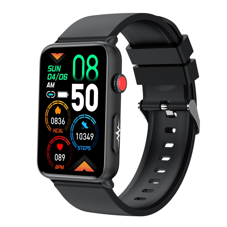 Reloj inteligente con anillo, ECG, temperatura, frecuencia cardíaca ...