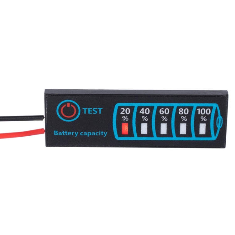 4615 Lead- Acid Lithium Battery Universal LED Voltage And Electricity ...