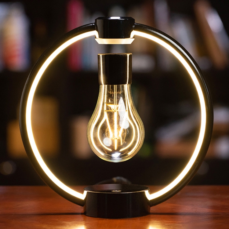 Magnetic Levitation Light Bulb Table Lamp Desktop Ambient Luminous ...
