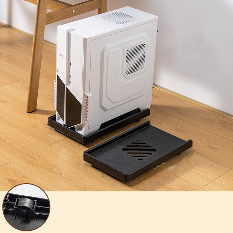 Computer Host Bracket Desktop Chassis Mobile Tray Base Heightening Rack ...