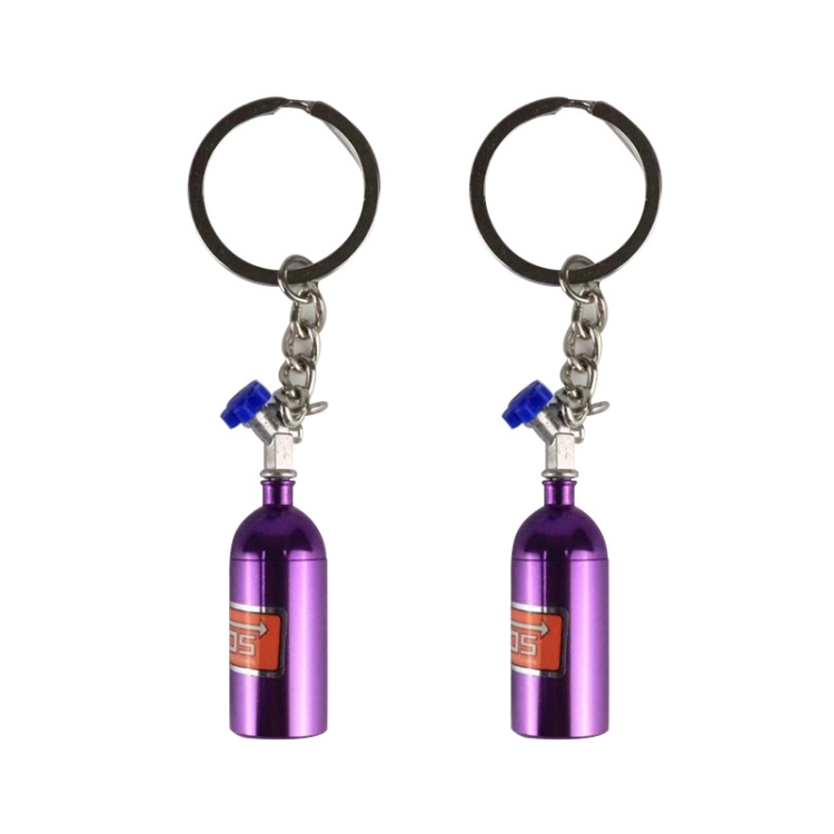 2 PCS Fashion Metal Keyring Car Keychain Auto Key Chain Key Ring