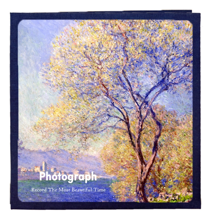 Art Retro DIY Pasted Film Photo Album Family Couple Commemorative Large ...