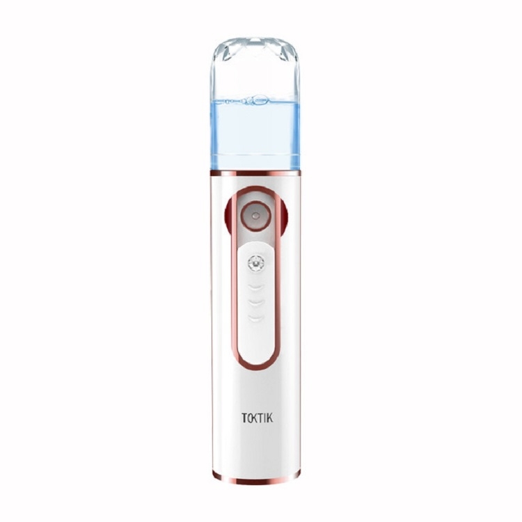 Usb 충전 핸드 헬드 콜드 스프레이 물 수분 측정기 알코올 분무기 사양 전원 은행 기능 없음 흰색