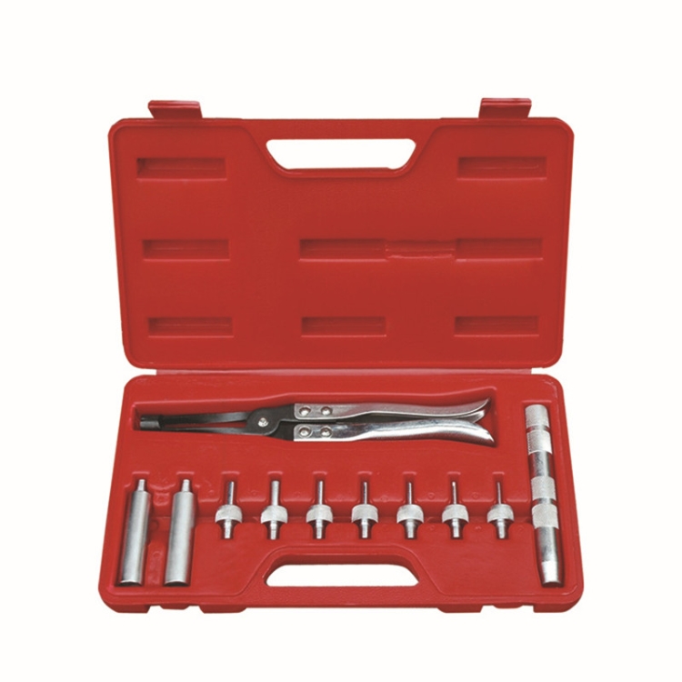 11pcs Valve Stem Seal Seating เครื่องมือถอดและชุดคีมติดตั้ง