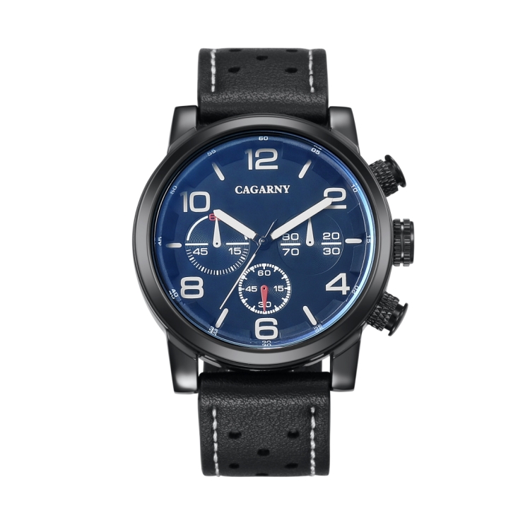 CAGARNY 6829 Life Waterproof Round Dial Alloy Case Fashion Men Quartz ...