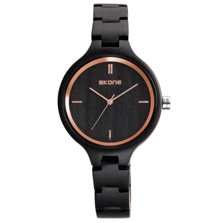 SKONE 1082 Round Dial Simple Personality Design Fashion Women Quartz ...