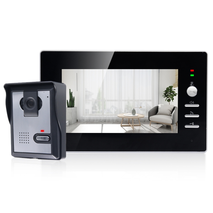 TS-YP710MA 7 inch Screen Smart Video Doorbell Peephole Viewer, Support ...