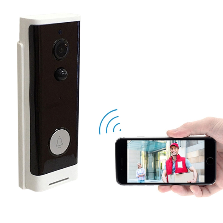 M200A 1080P WiFi Intelligent Round Button Video Doorbell, Support ...