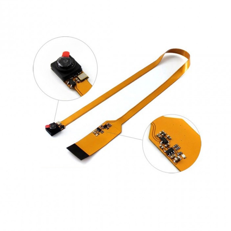 โมดูลกล้อง Waveshare RPi FPC พร้อม FPC แบบยาวสำหรับ Pi A + / B + / 2B / 3B