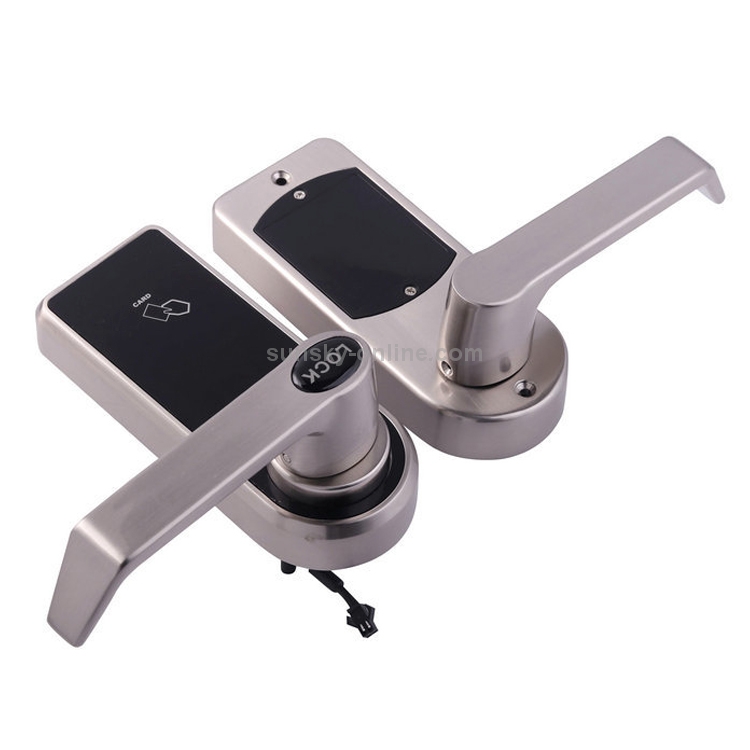 OS8818 Password + Key + Sensor Card Zinc Alloy Electronic Door Lock ...